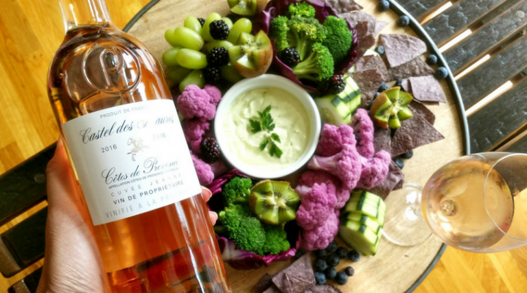 Create a Party Platter by Color - BoredMom