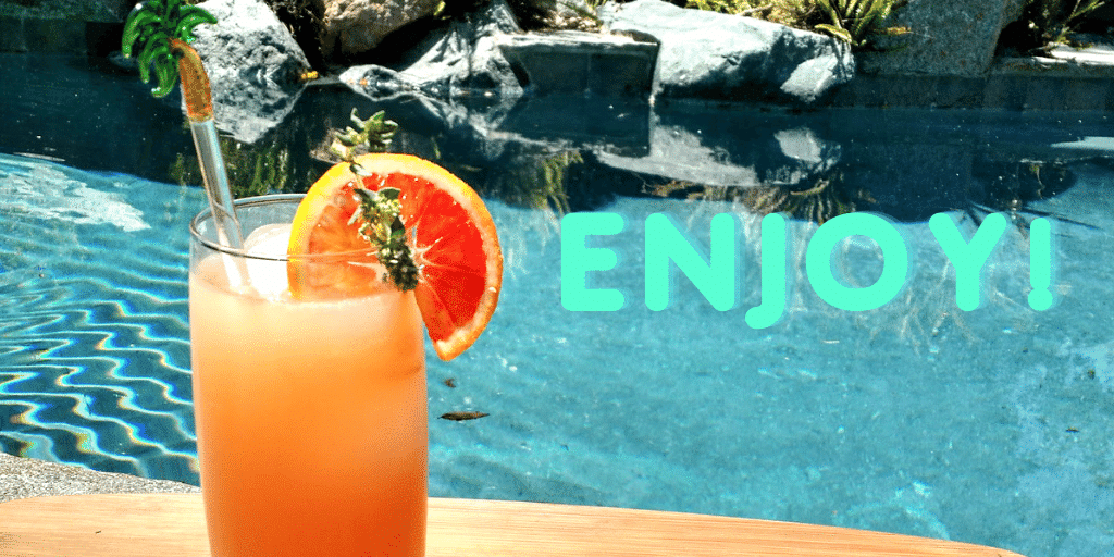 Grapefruit Thyme + Blood Orange Cocktail with Indian River Select Brand ...