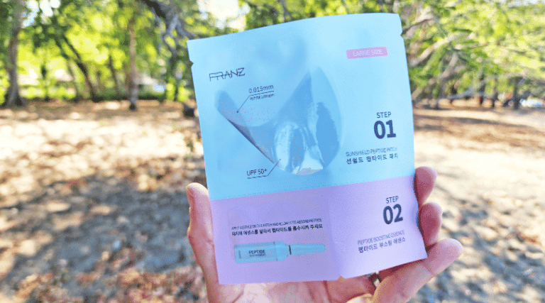 Franz Skincare Naked Sunshield Peptide Patches Review - BoredMom