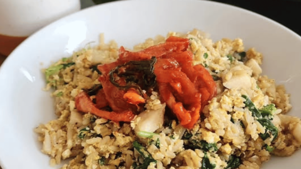 Rice & Shine: Easy Breakfast Rice Stirfry Recipe - BoredMom