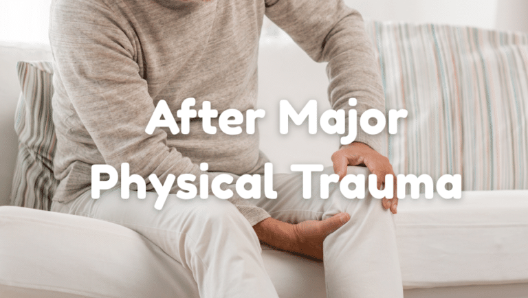 Emotional and Physical Adjustments After Major Physical Trauma - BoredMom